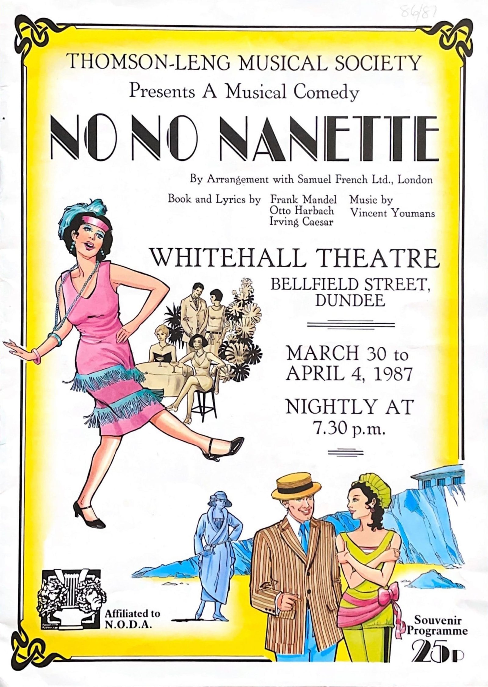 No, No, Nanette | Thomson-Leng Musical Society